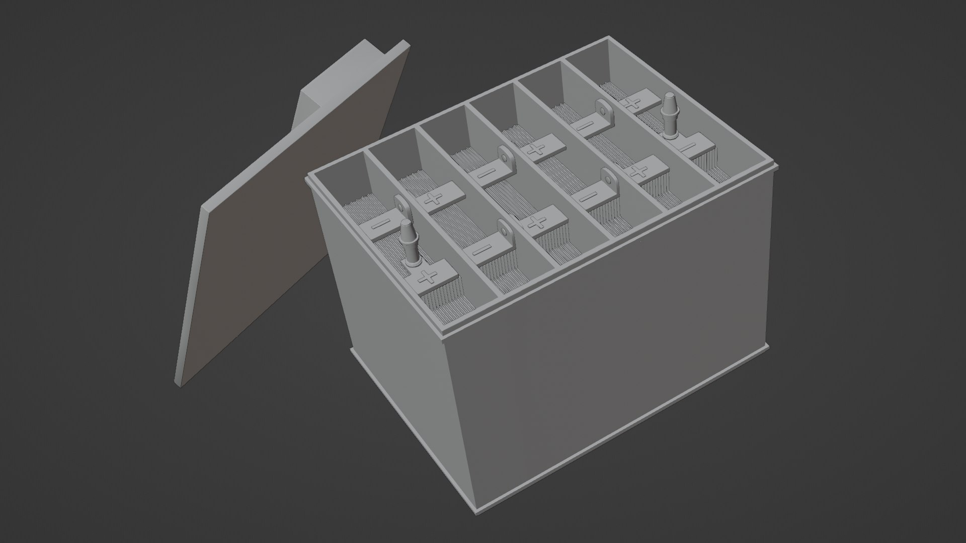 3D Car Battery - Detailed Model - TurboSquid 2059976