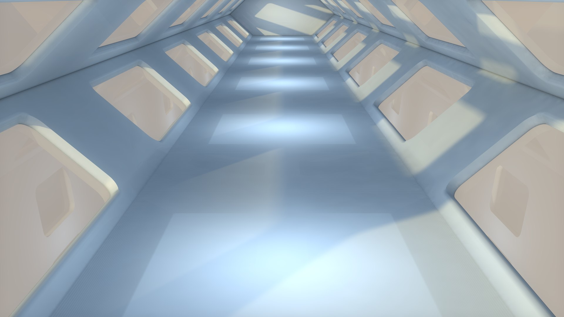Sci Fi Corridor Model - TurboSquid 1998147