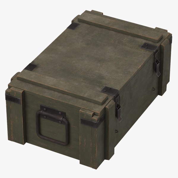 modelo 3d Caja de pólvora y armas 01 - TurboSquid 2176808