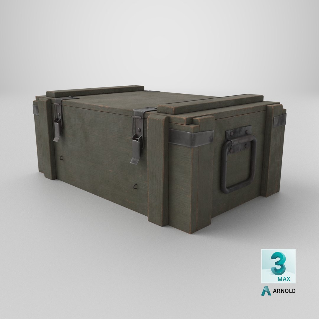 Gunpowder And Weapon Box 01 3D Model - TurboSquid 2176808