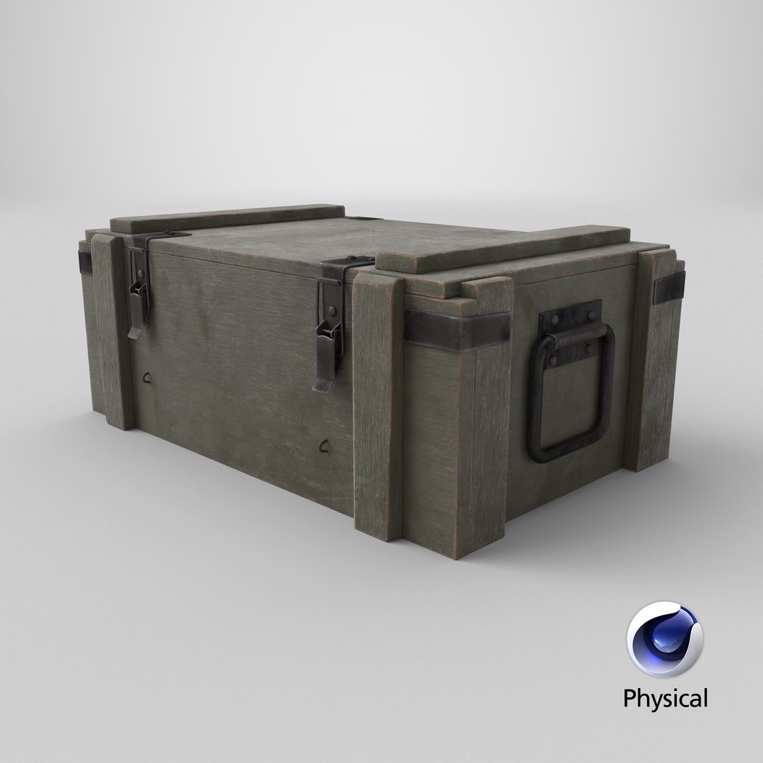Gunpowder And Weapon Box 01 3D Model - TurboSquid 2176808