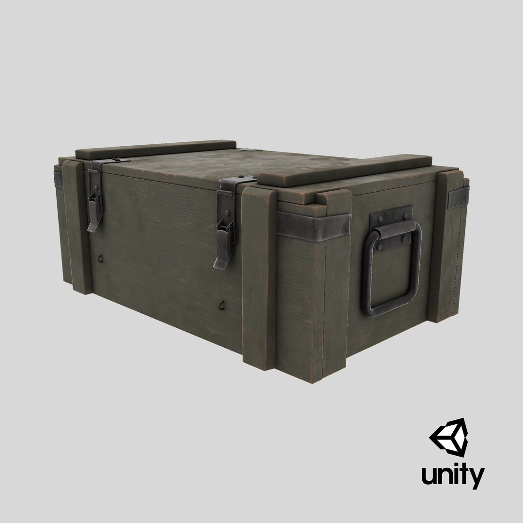 Gunpowder And Weapon Box 01 3D Model - TurboSquid 2176808