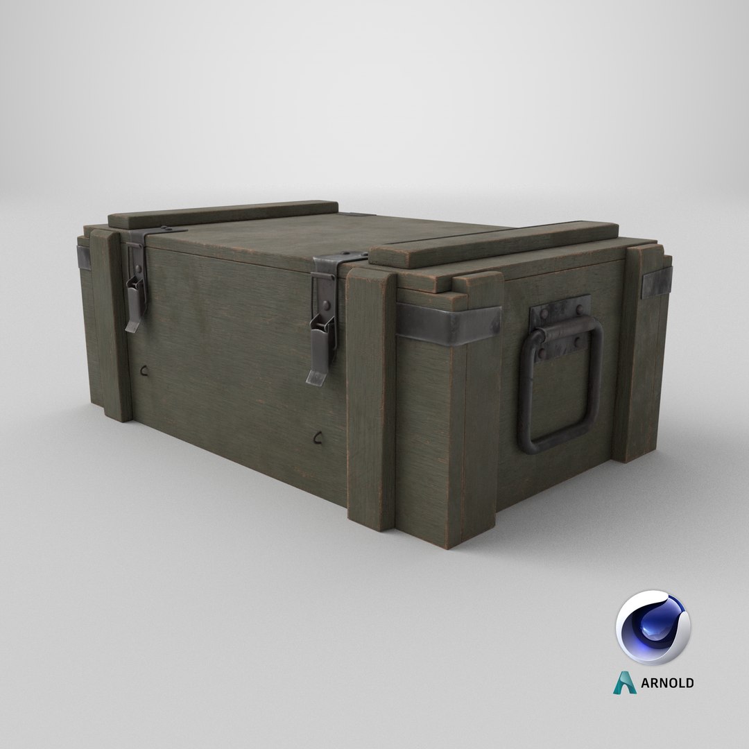 Gunpowder And Weapon Box 01 3D Model - TurboSquid 2176808