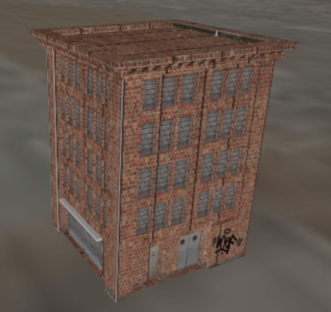 3d Model Urban Building Palace