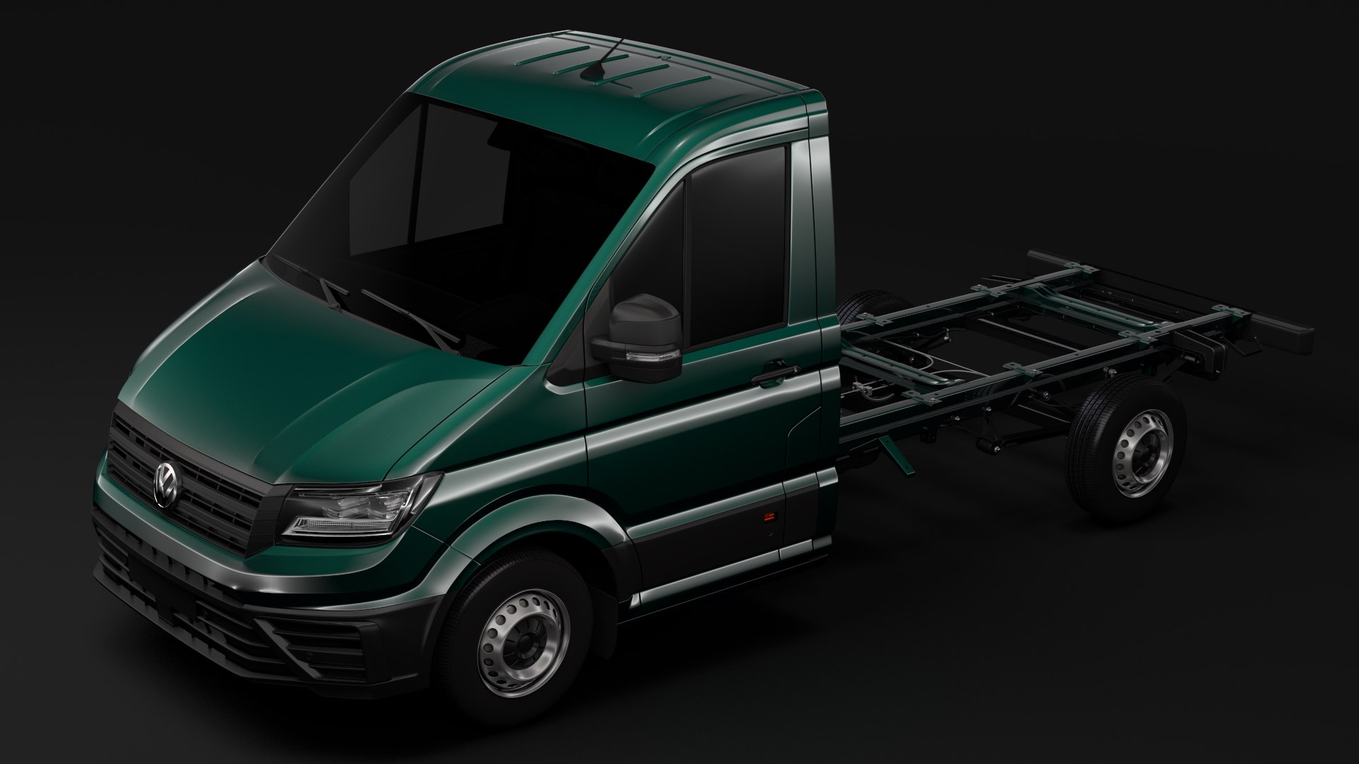 Wv Crafter Chassis 3D Model - TurboSquid 1204761