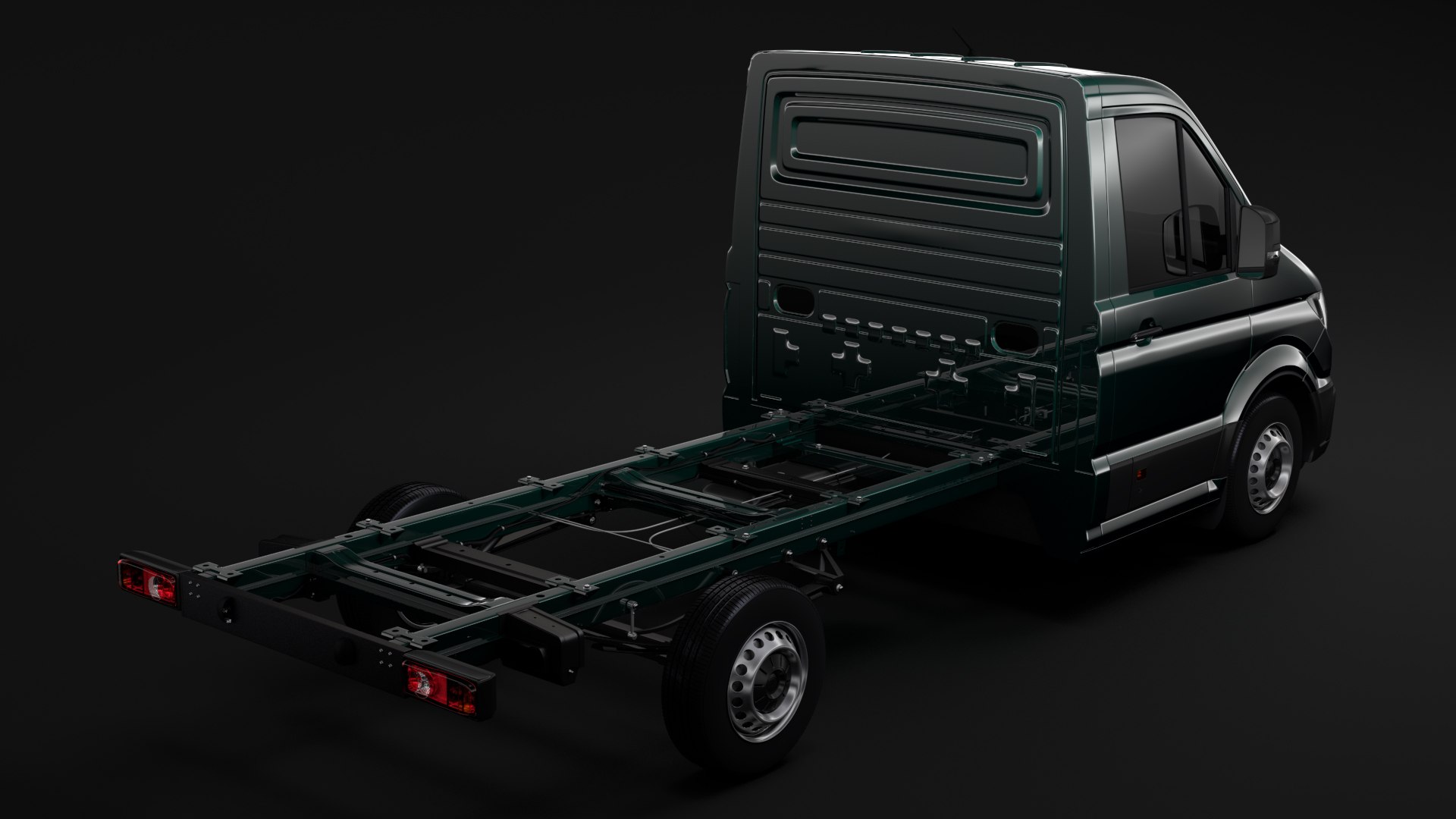 Wv Crafter Chassis 3D Model - TurboSquid 1204761