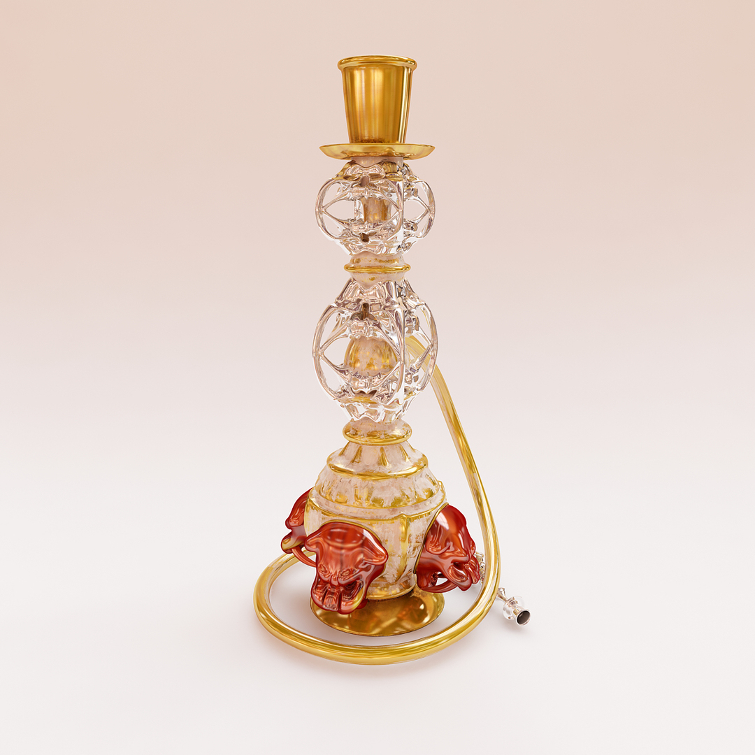 Hookah 3d Model