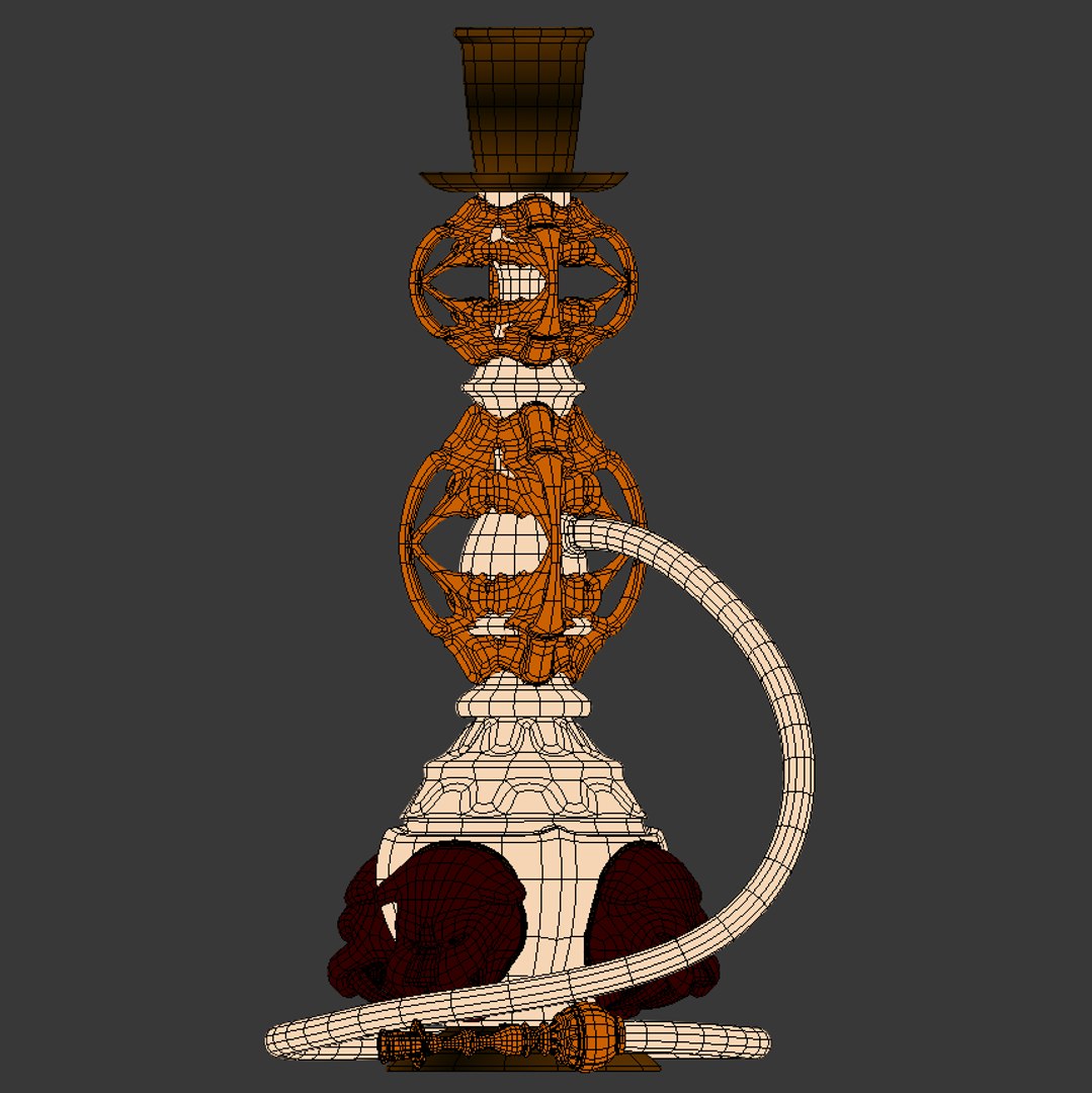 Hookah 3d Model