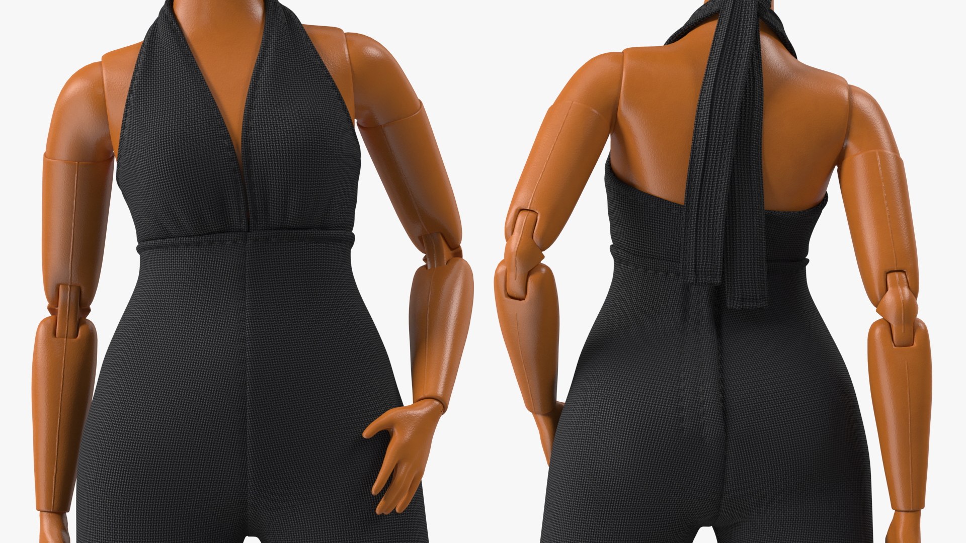Barbie Looks Doll Dressed Elle GTD91 Rigged For Cinema 4D 3D Model ...