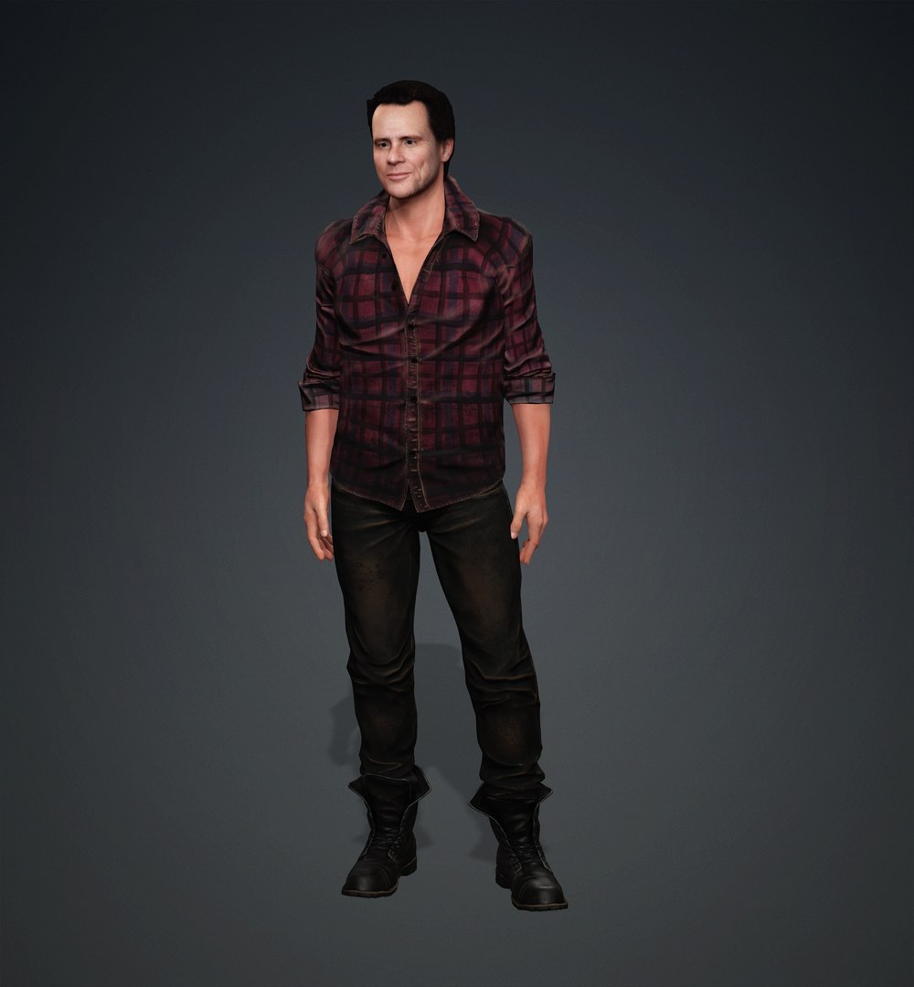 Jim Carrey Model - TurboSquid 2281480