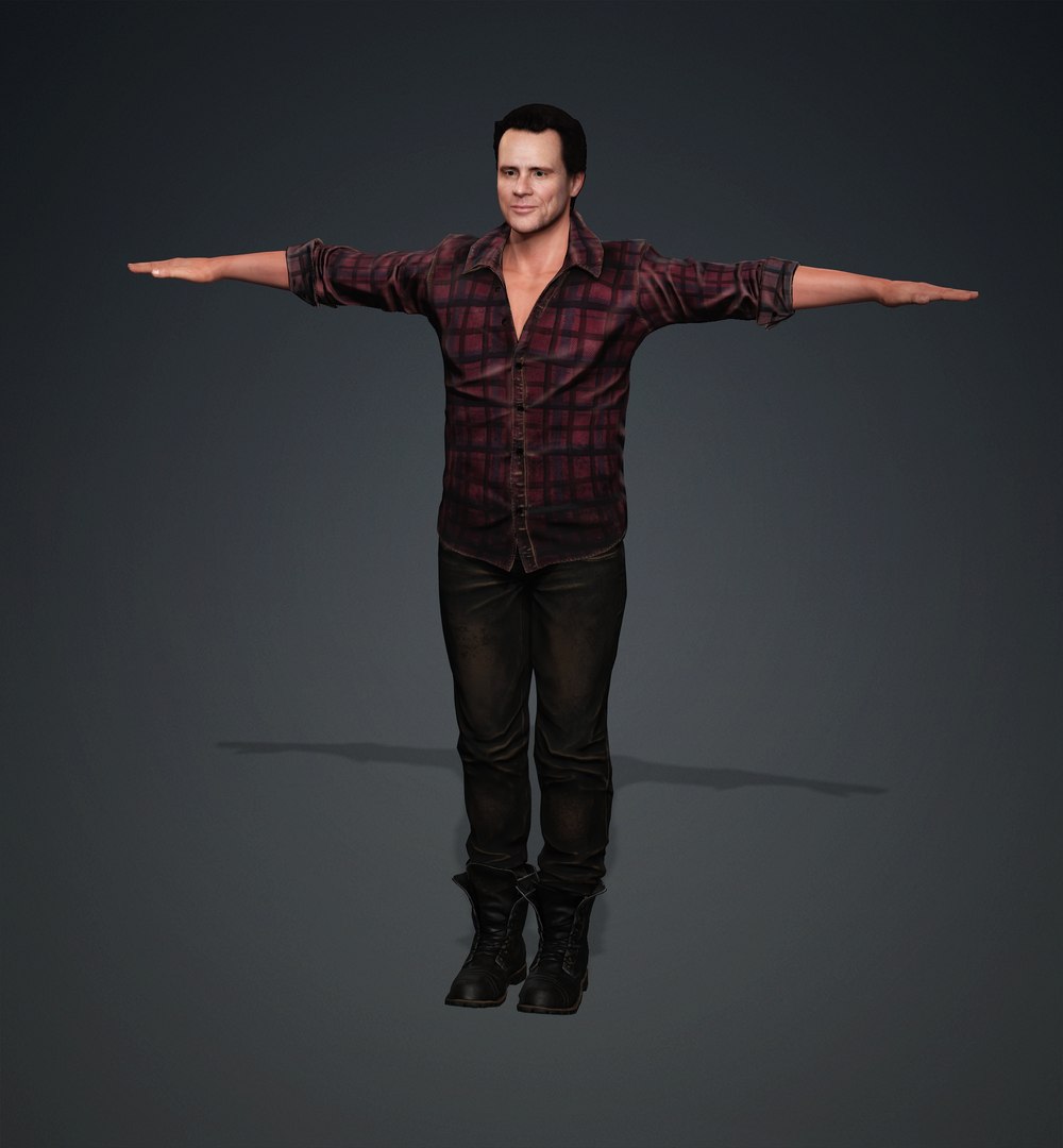 Jim Carrey Model - TurboSquid 2281480