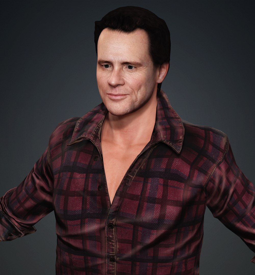Jim Carrey Model - TurboSquid 2281480