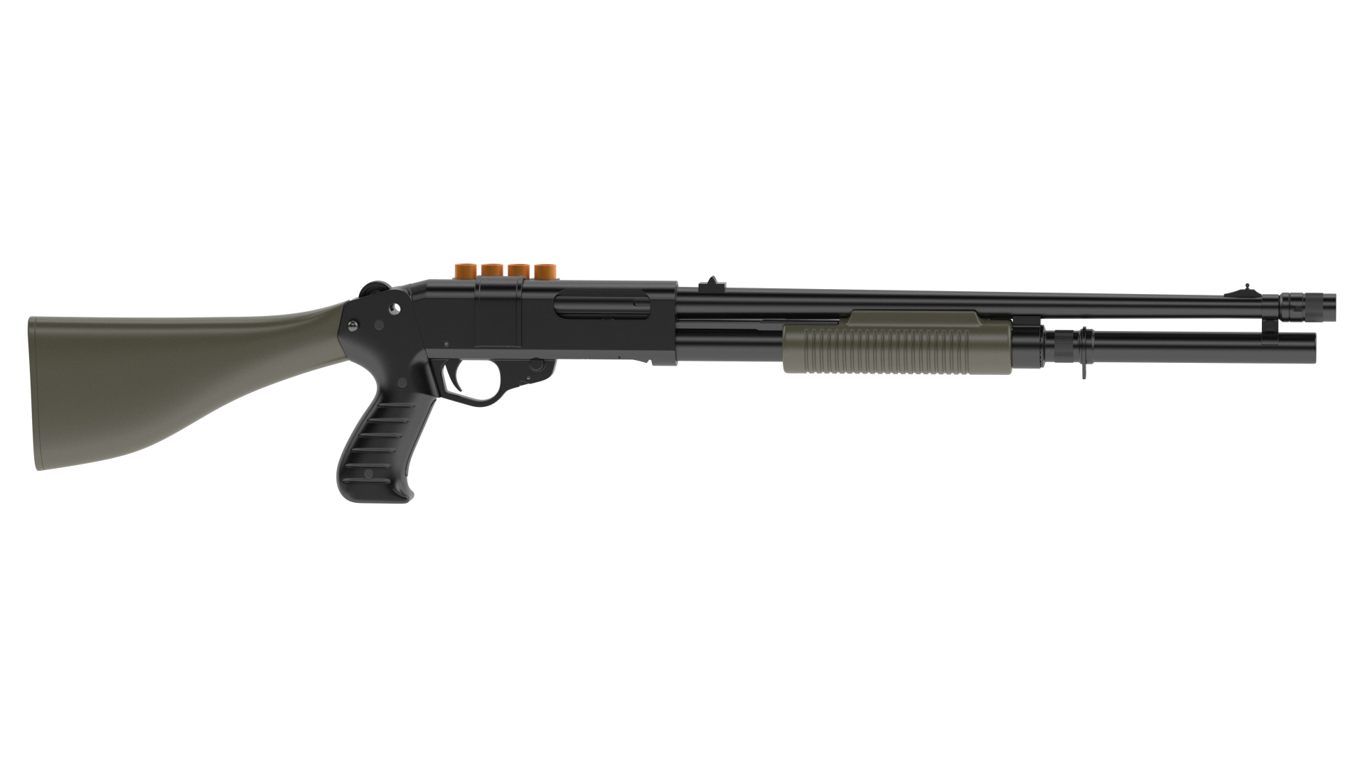 Franchi SAS-12 3D Model - TurboSquid 1775440