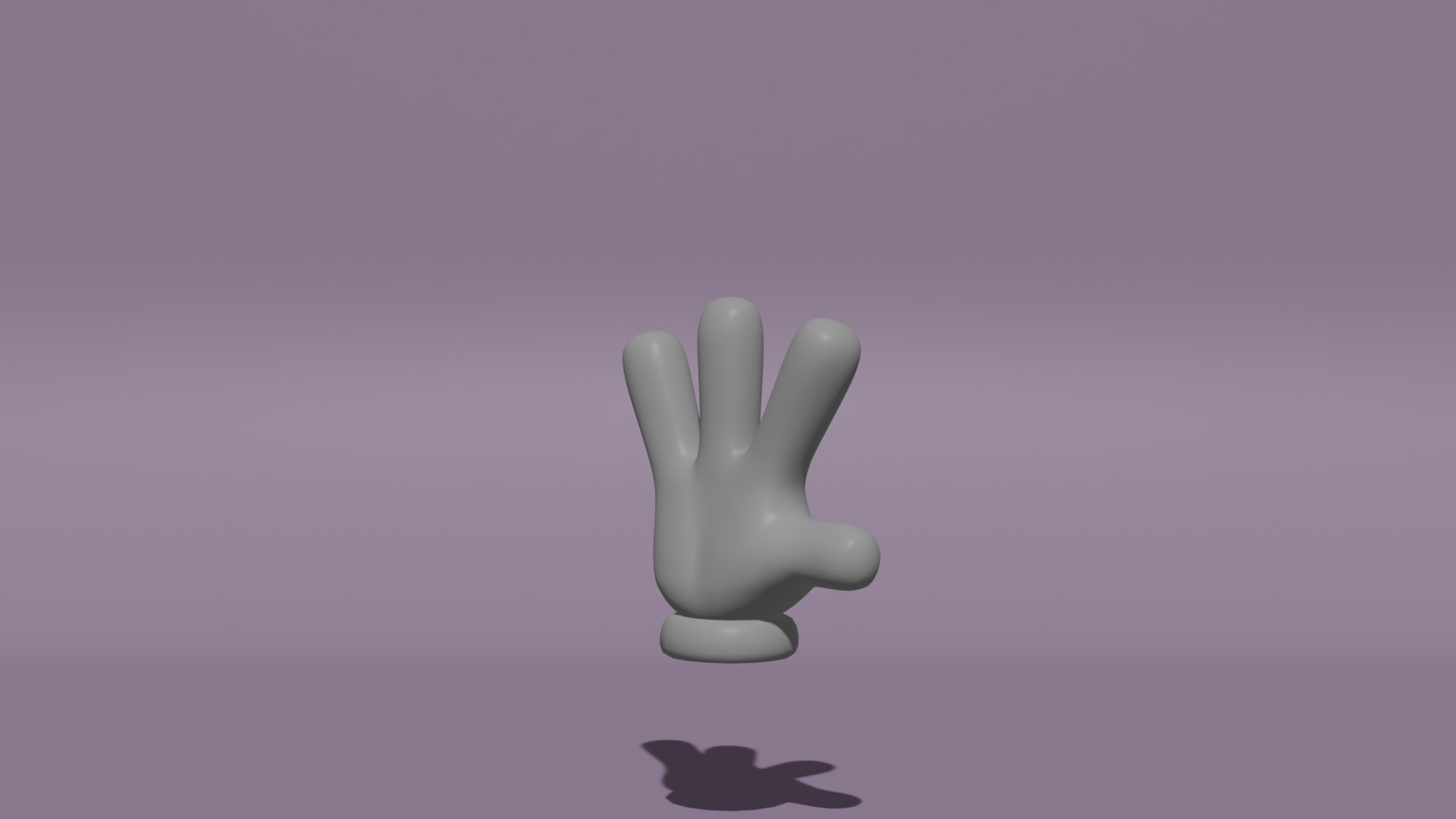 Cartoon Hand 3D Model - TurboSquid 2029282