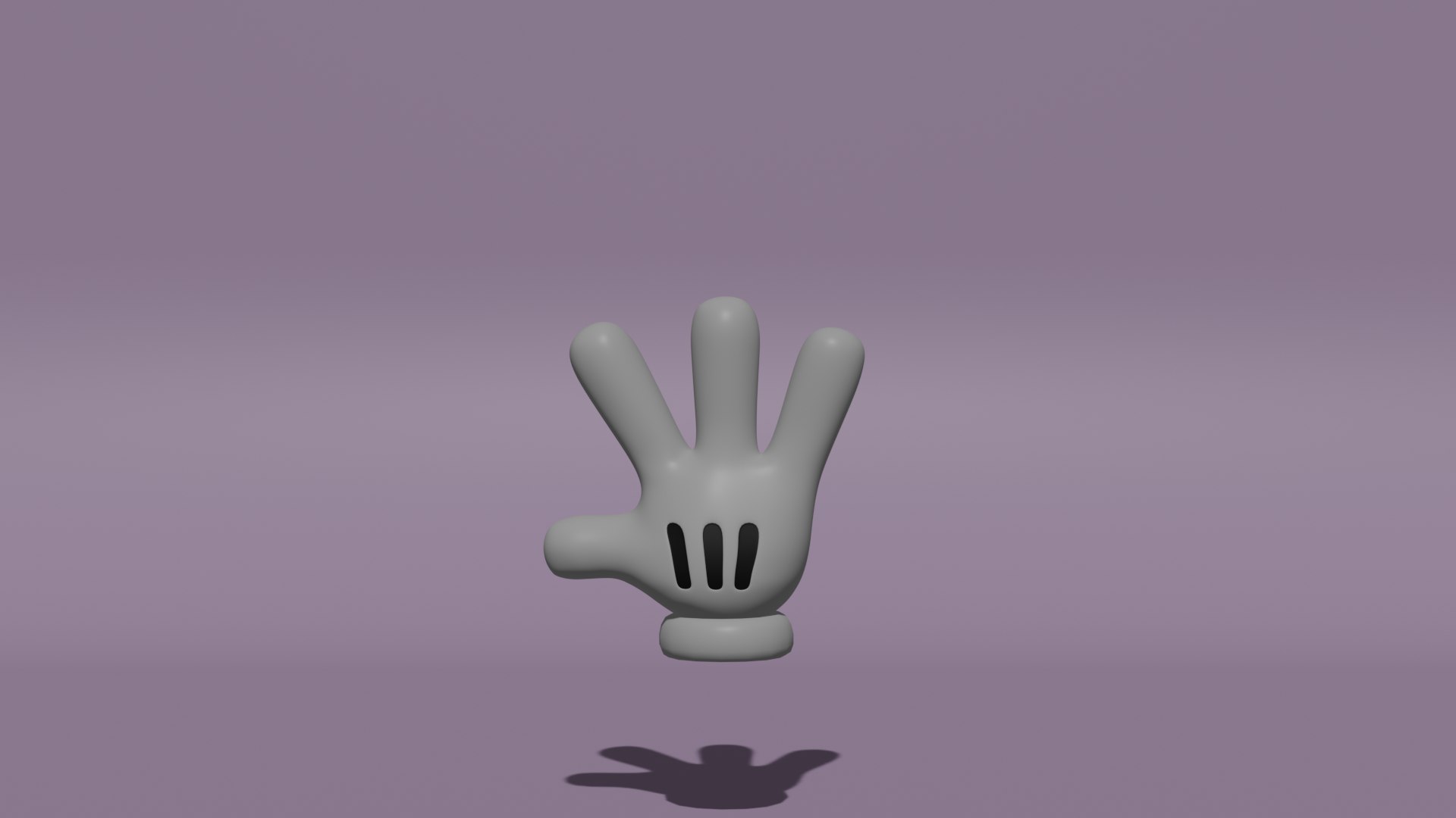Cartoon Hand 3D Model - TurboSquid 2029282