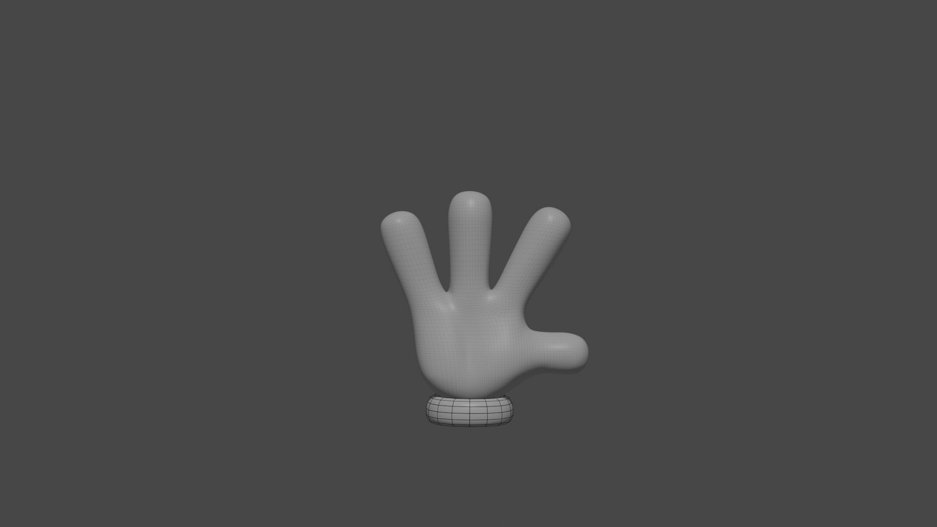 Cartoon Hand 3D Model - TurboSquid 2029282