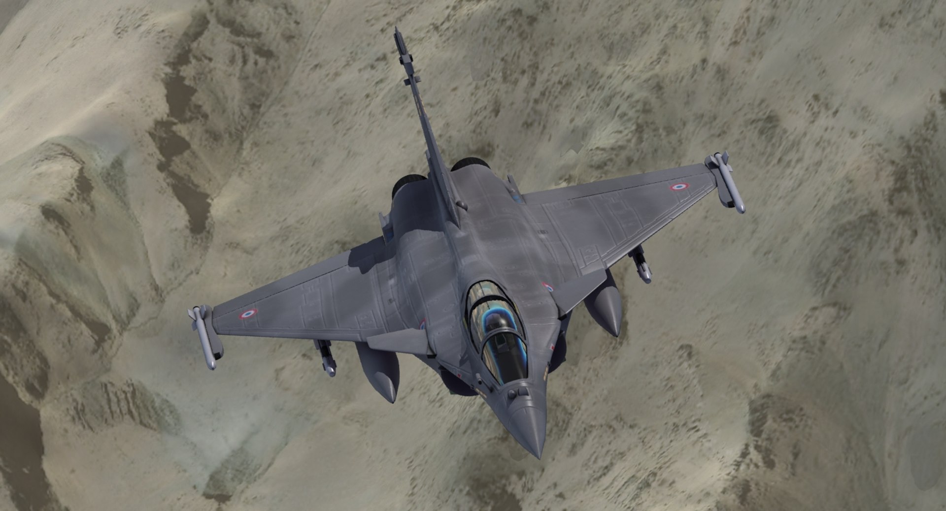 3d Rafale B Military Aircraft