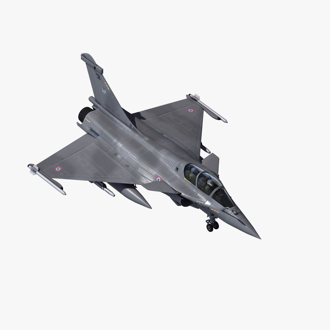 3d Rafale B Military Aircraft