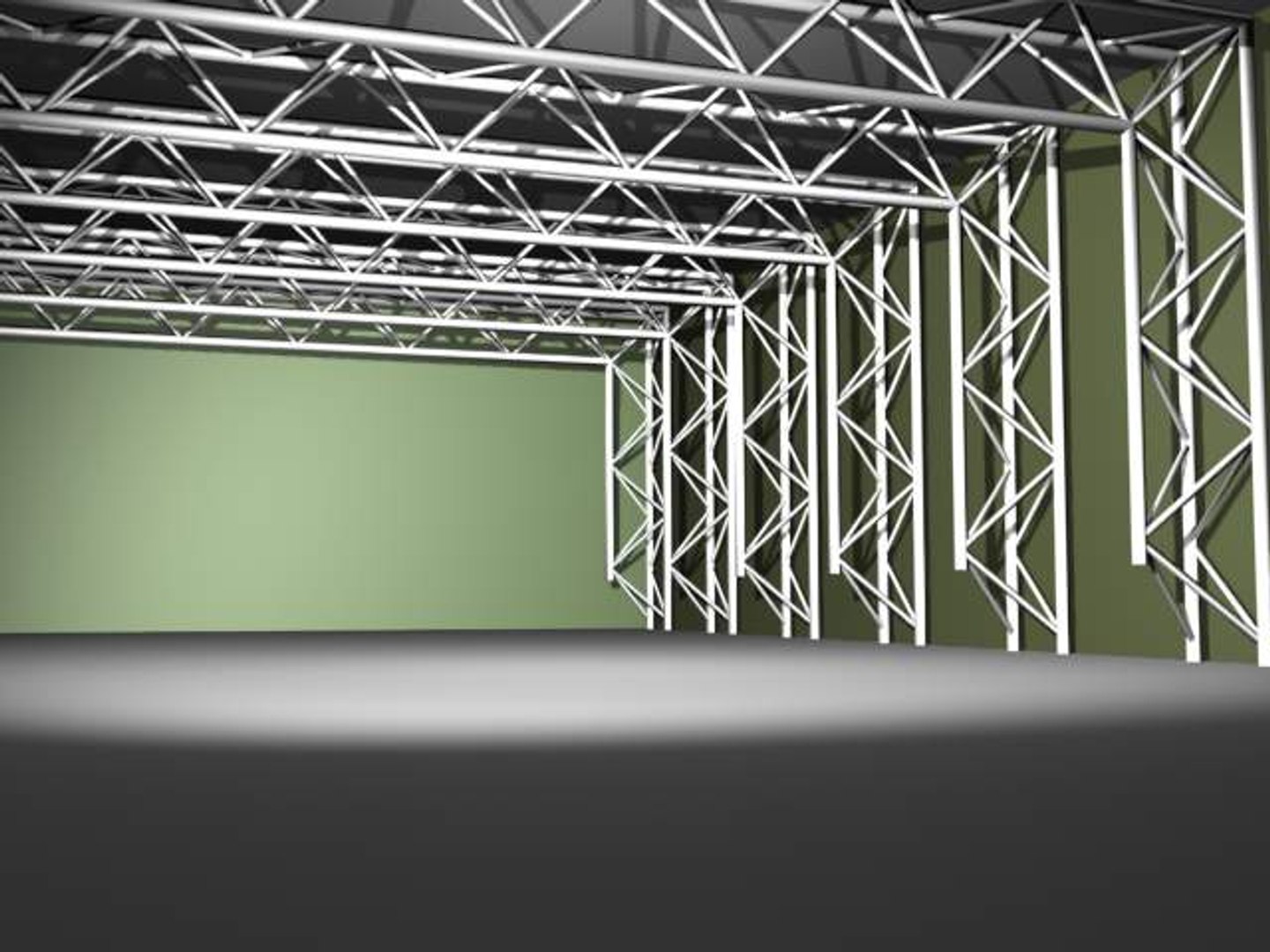 Trusses 3d Model