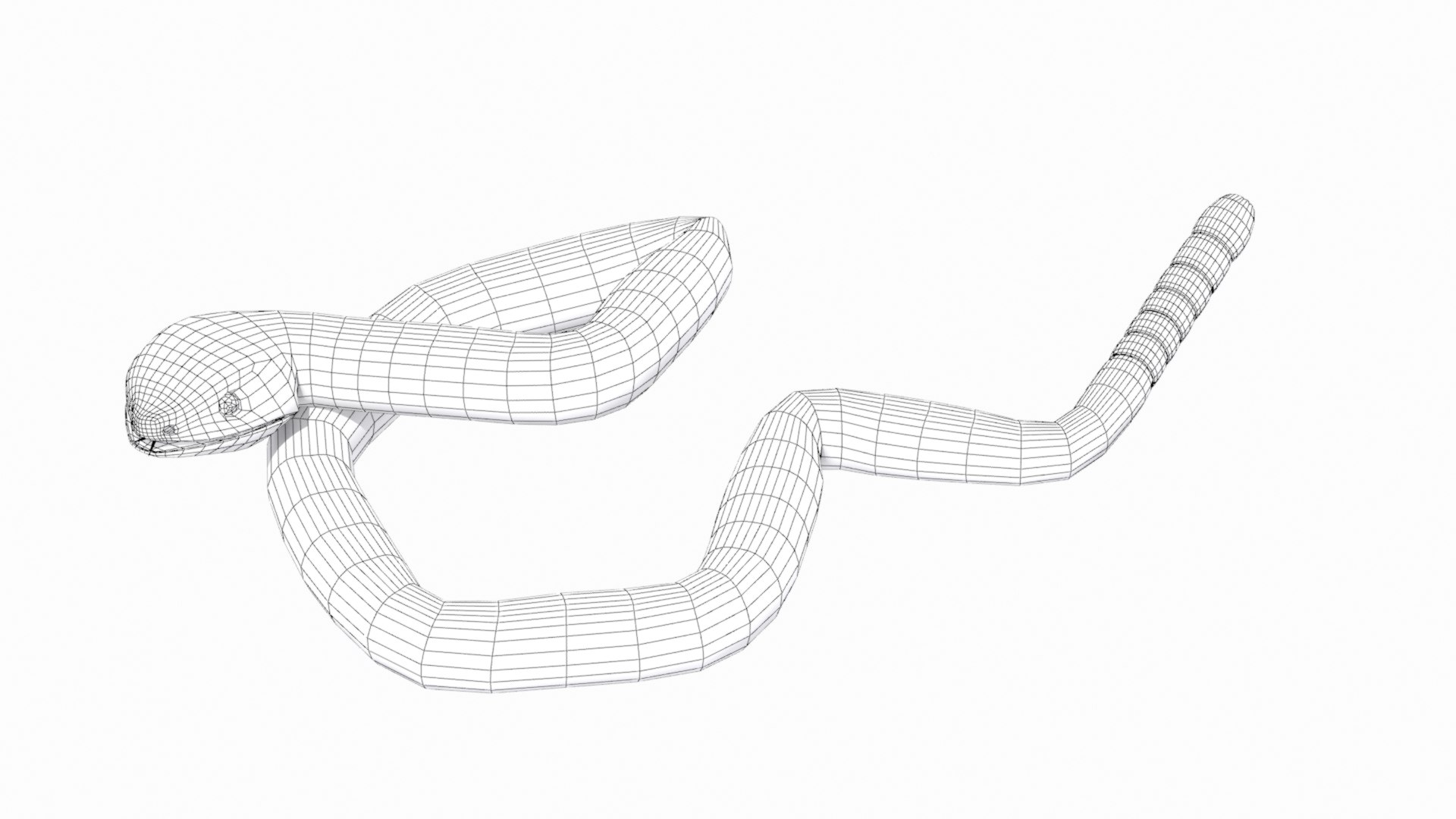 Rattlesnake Animated 3D Model - TurboSquid 2109757