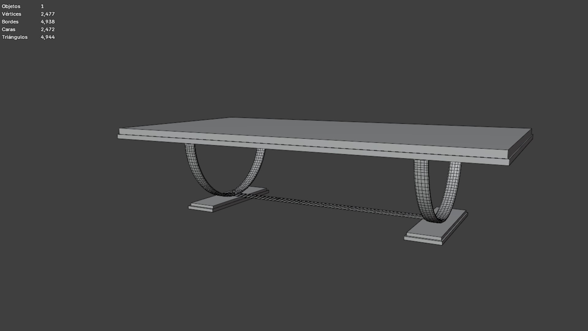 Table 3D Model - TurboSquid 2362929