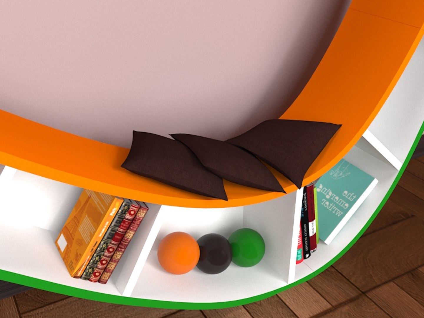 Free 3D Bookcase Books Model - TurboSquid 1345745