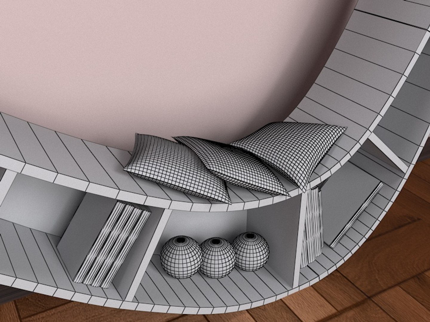 Free 3D Bookcase Books Model - TurboSquid 1345745