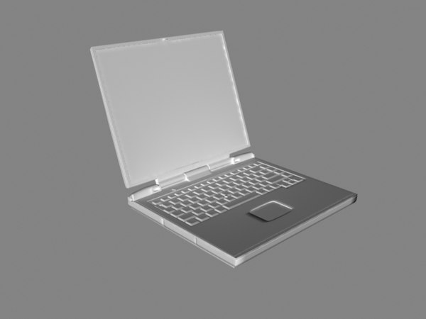 laptops 3d model
