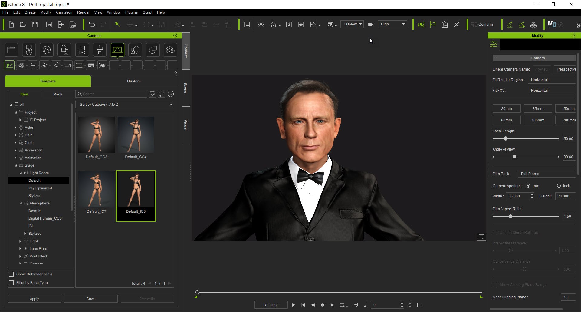 Daniel Craig James Bond - 007 Rigged Animated 2500 Free Animations Tutorial 3D - TurboSquid 2075957