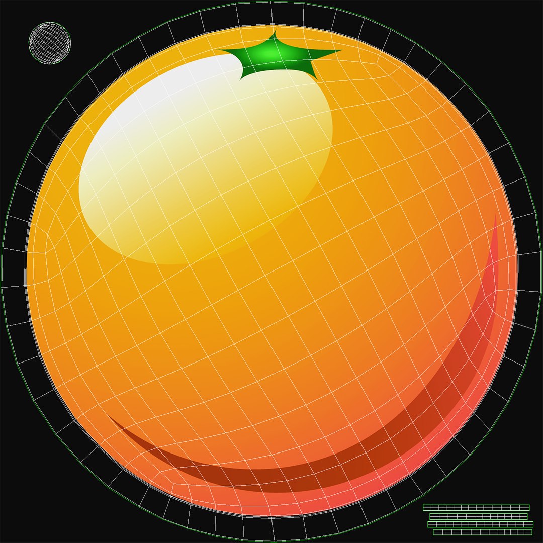 Video Slot Machine Orange 3D Model - TurboSquid 1320674