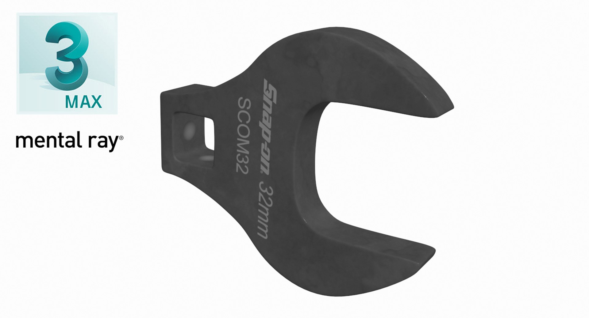 Open End Metric Crowfoot Model - TurboSquid 1348109