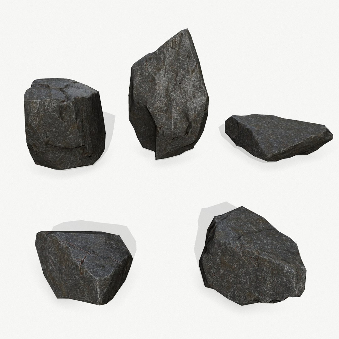 Rocks 05 3D Model - TurboSquid 1744785