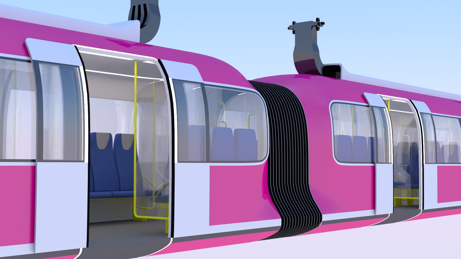 3D Elevated Train Concept 2024 II Model - TurboSquid 2207774