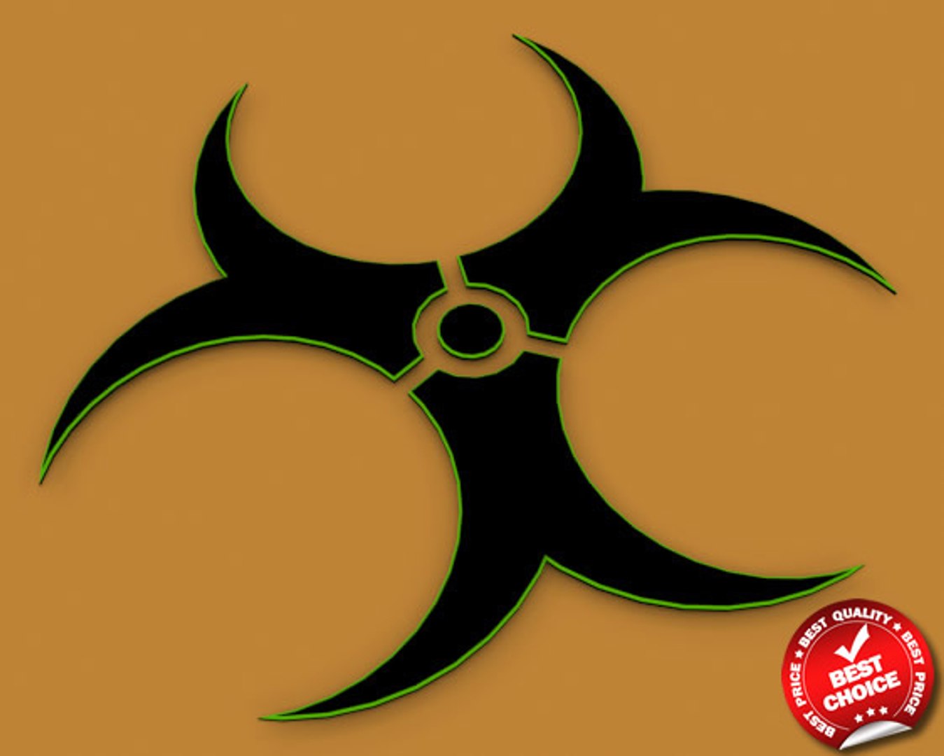 Free 3ds Model Toxic Logo