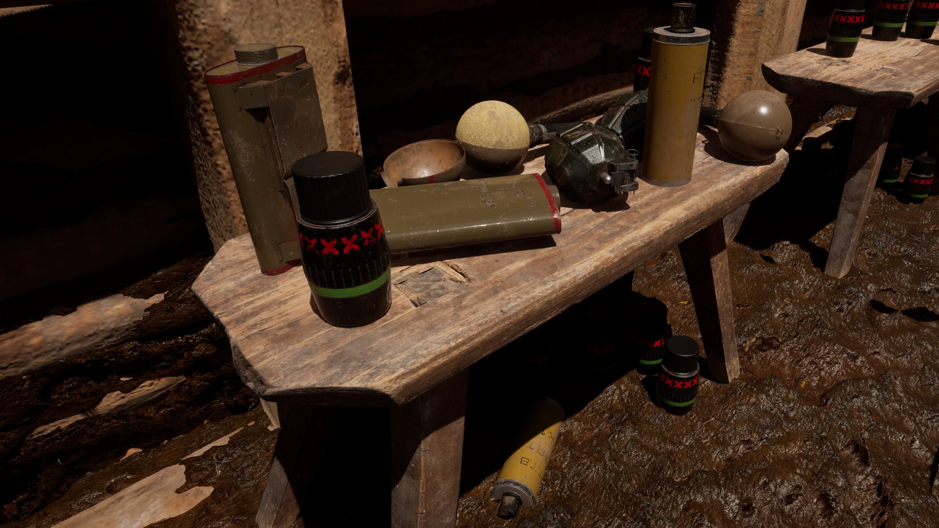 3D British WW2 Grenades Pack Model - TurboSquid 2352437