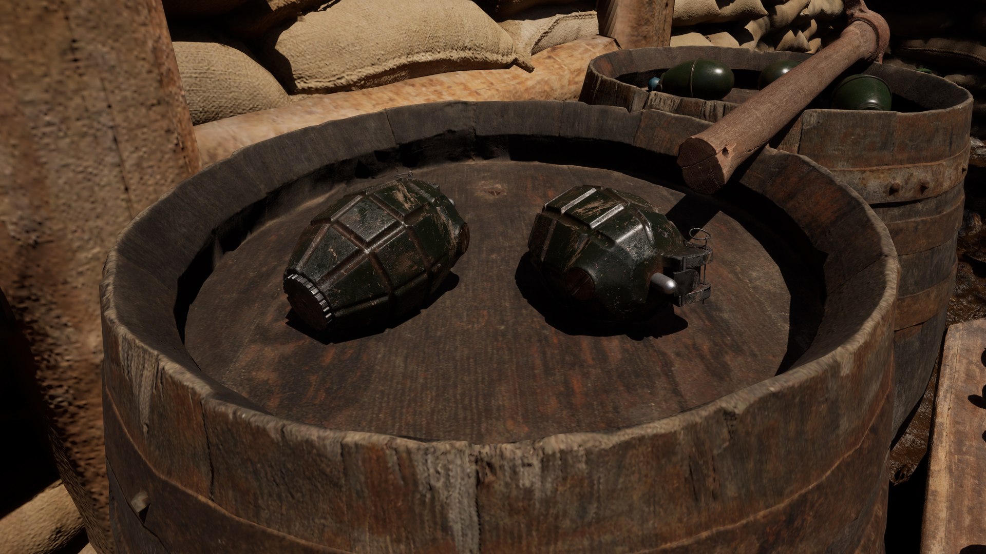 3D British WW2 Grenades Pack Model - TurboSquid 2352437