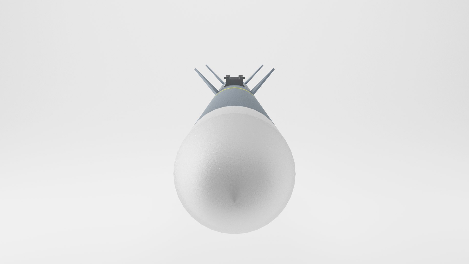 Aim-120 Amraam Missile 3D Model - TurboSquid 1241313