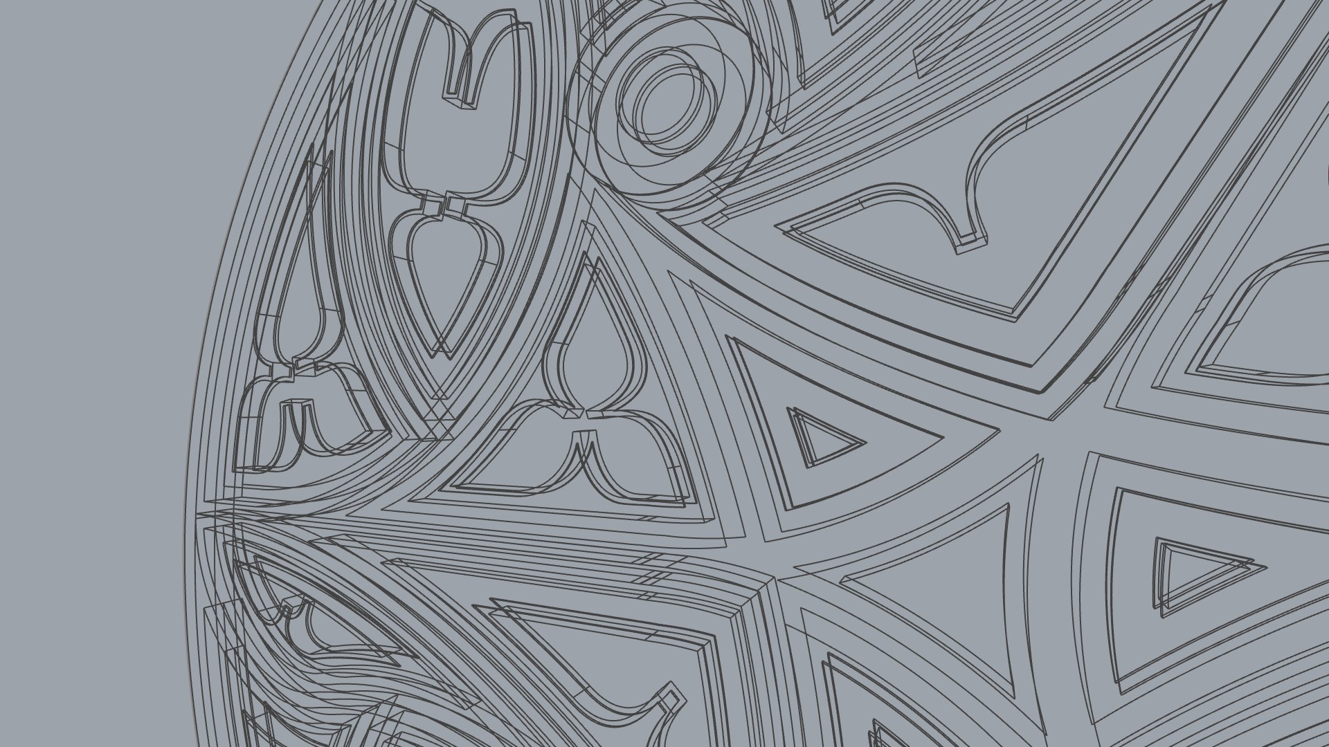 3D Rose Window Collection - TurboSquid 2109295