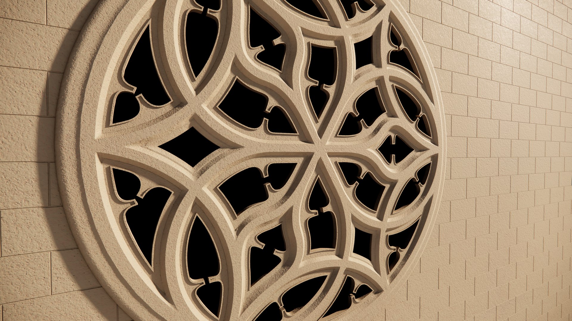 3D Rose Window Collection - TurboSquid 2109295