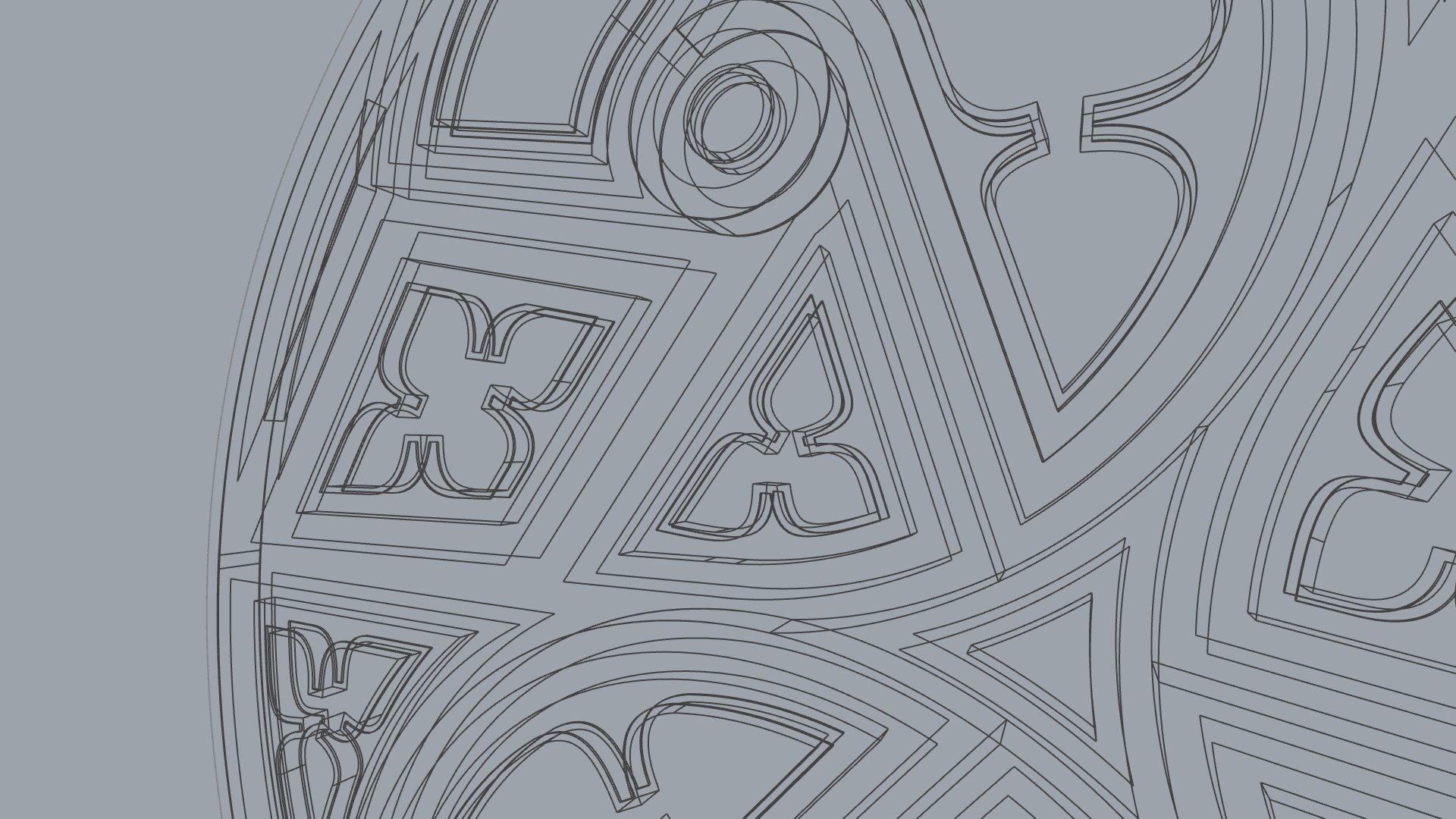 3D Rose Window Collection - TurboSquid 2109295