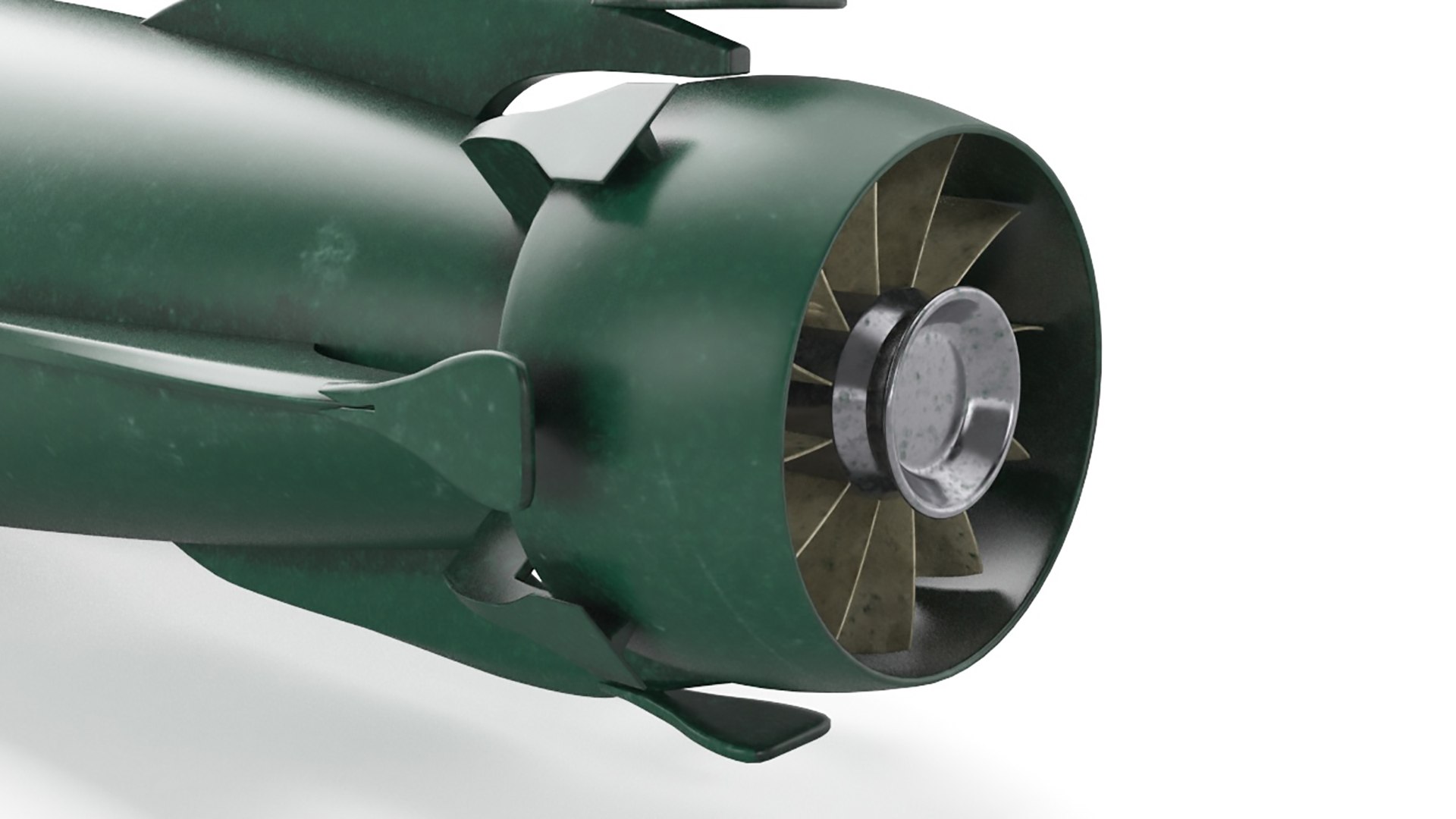 MK 48 Heavyweight ASW Torpedo 3D - TurboSquid 2304492