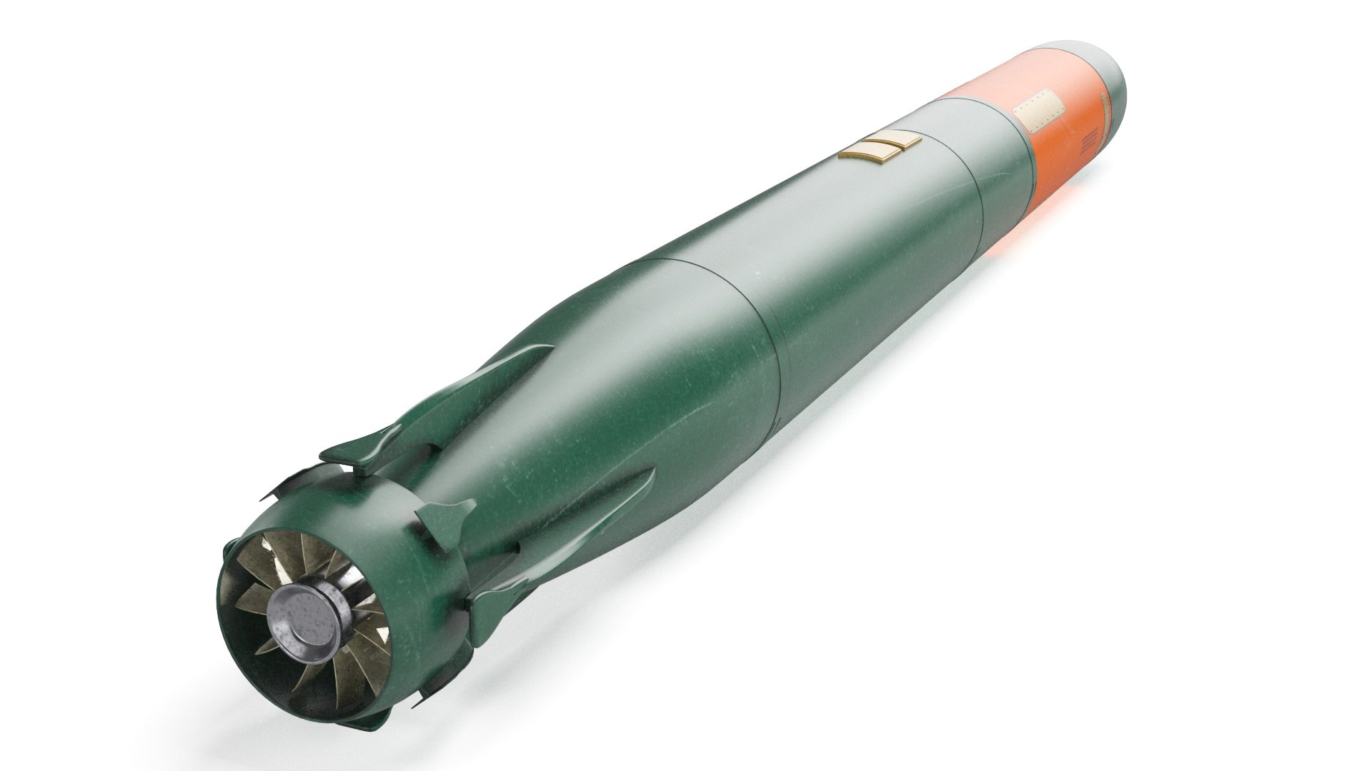 MK 48 Heavyweight ASW Torpedo 3D - TurboSquid 2304492