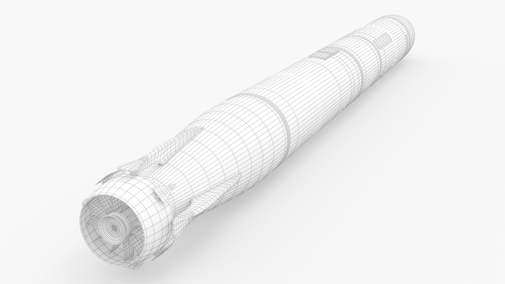 MK 48 Heavyweight ASW Torpedo 3D - TurboSquid 2304492