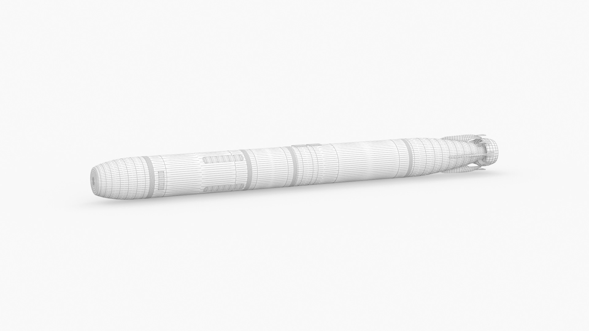 MK 48 Heavyweight ASW Torpedo 3D - TurboSquid 2304492