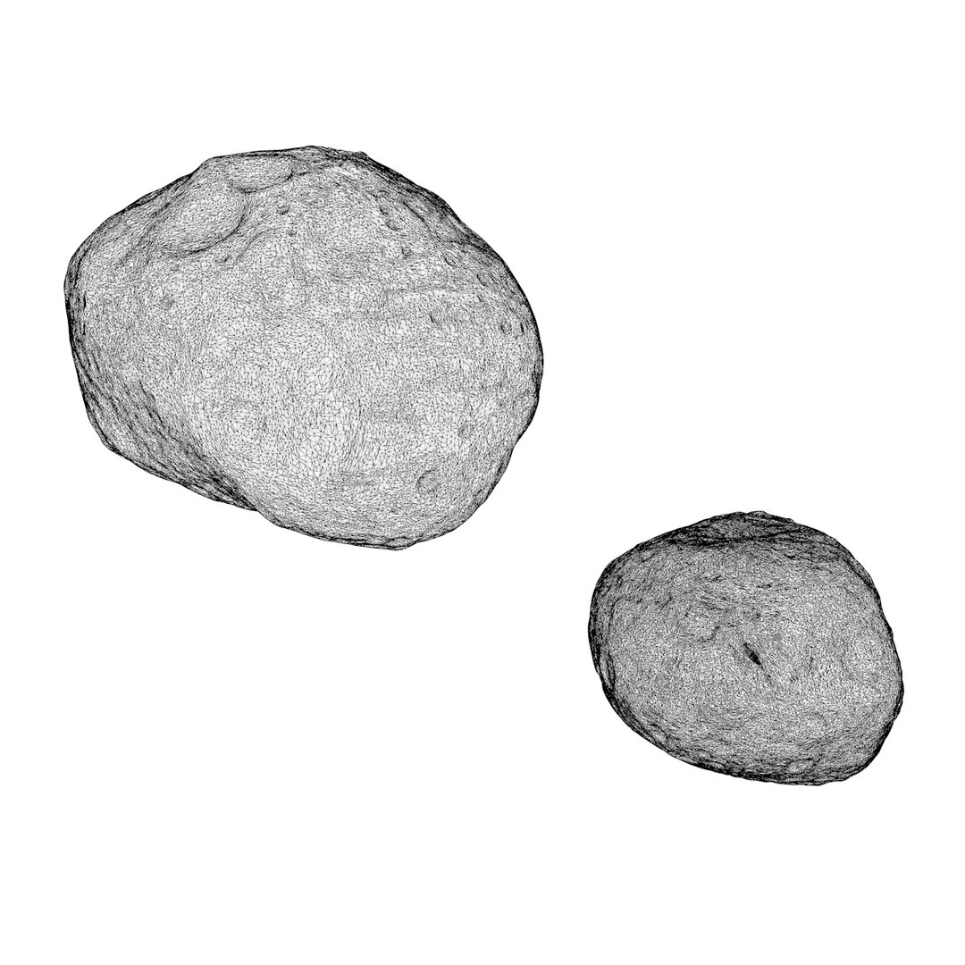 3D Martian Moons Deimos Phobos Model - TurboSquid 1538227