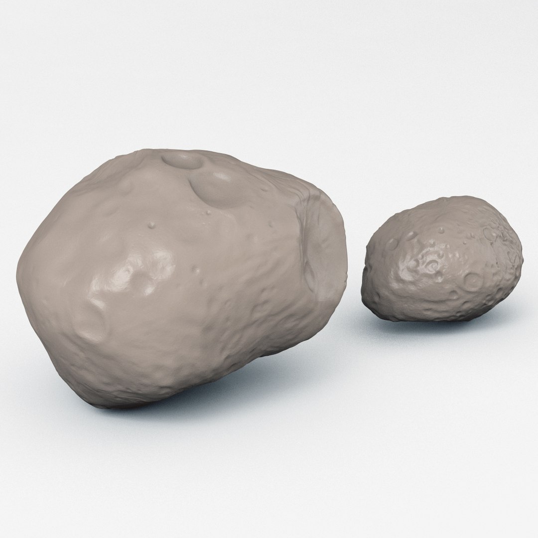 3D Martian Moons Deimos Phobos Model - TurboSquid 1538227