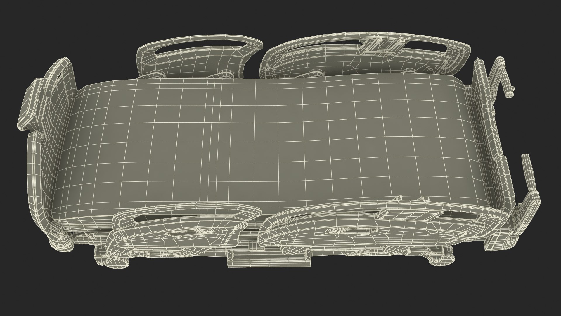 3D Smart Medical Bed Stryker Procuity ZM model - TurboSquid 2113345