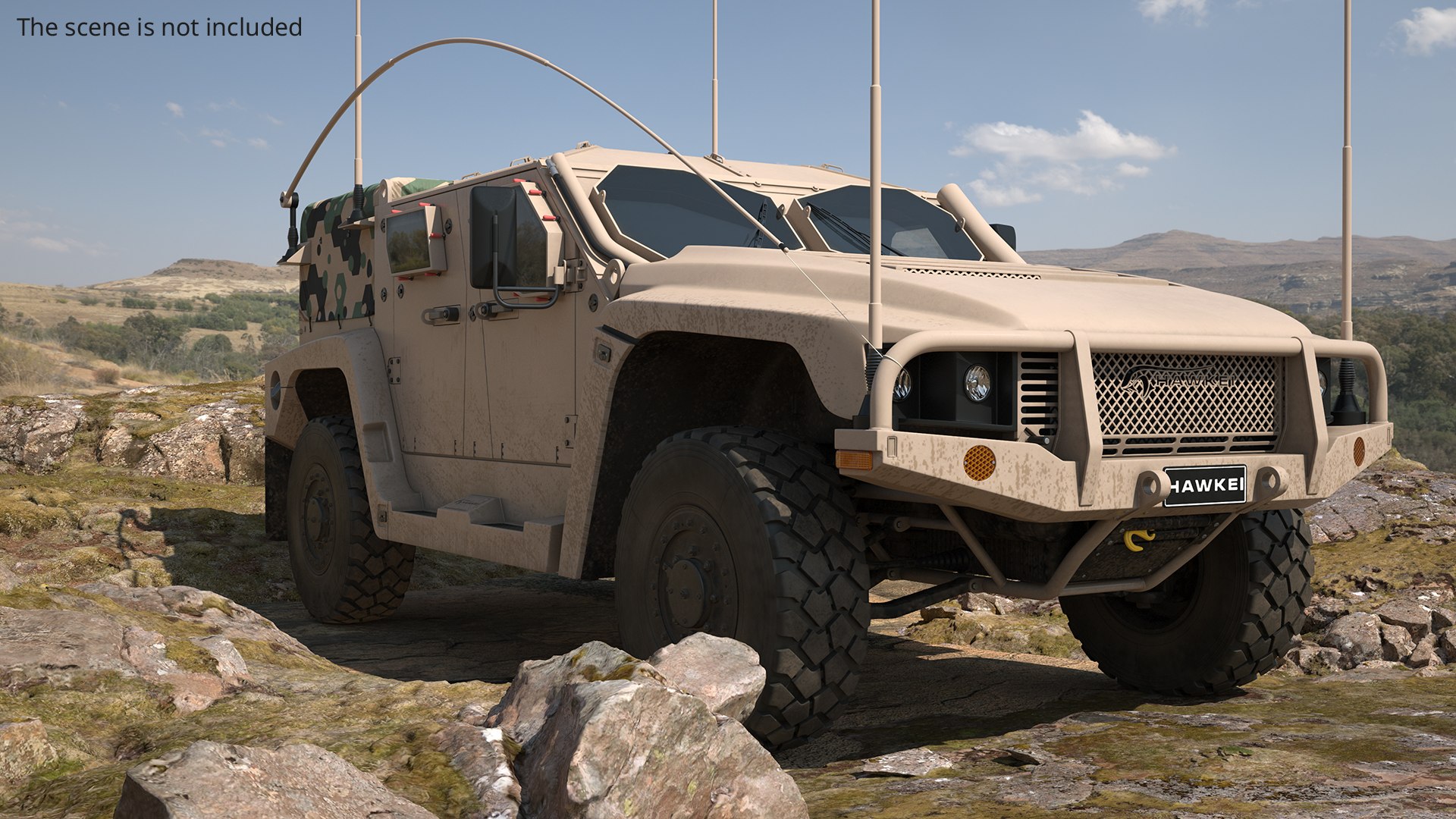 3D Thales Hawkei Military 4x4 Vehicle - TurboSquid 2499896