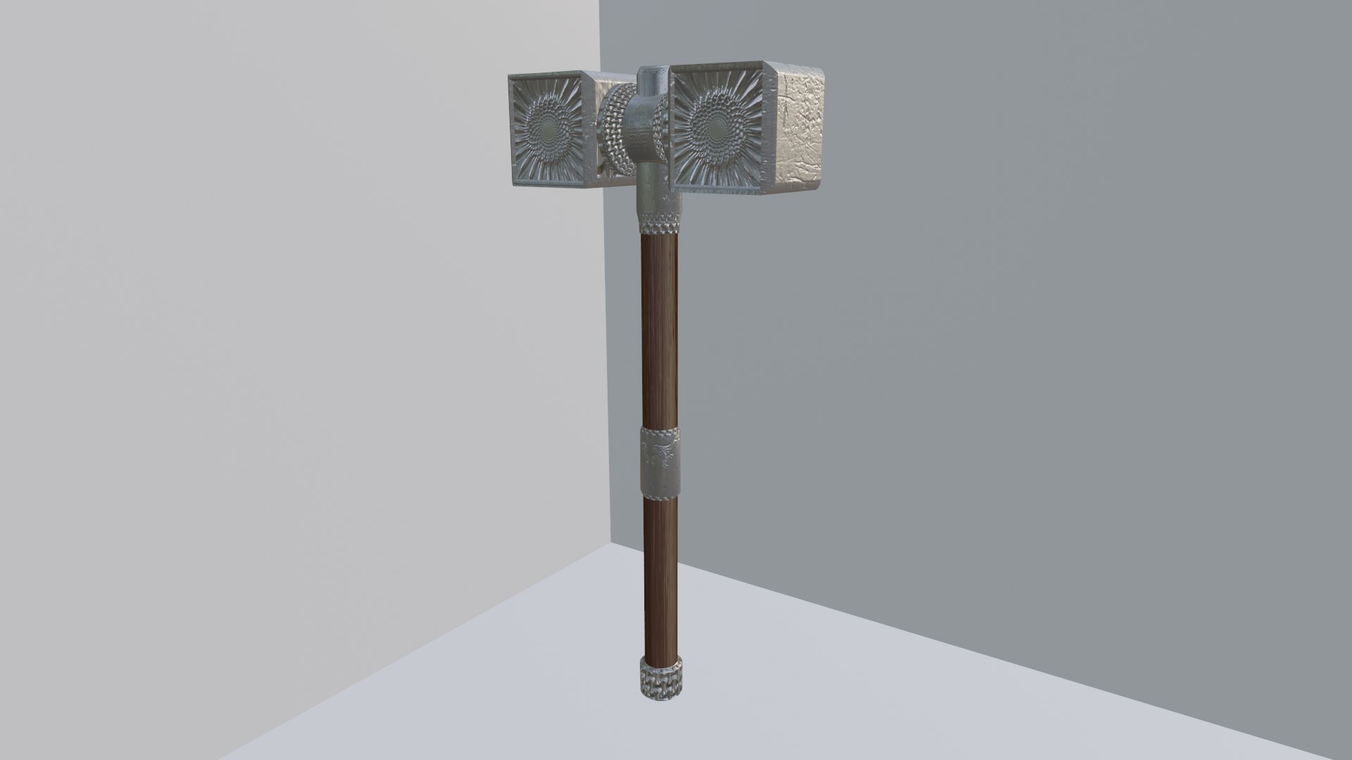 3D Battle Hammer - TurboSquid 1515529