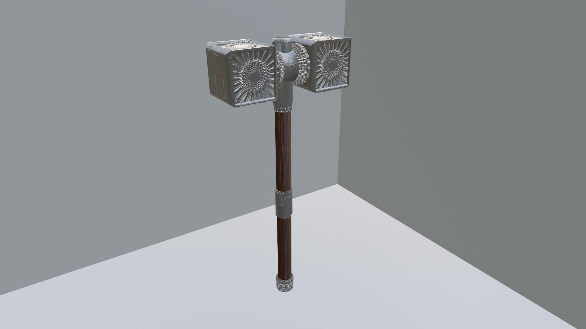 3D Battle Hammer - TurboSquid 1515529